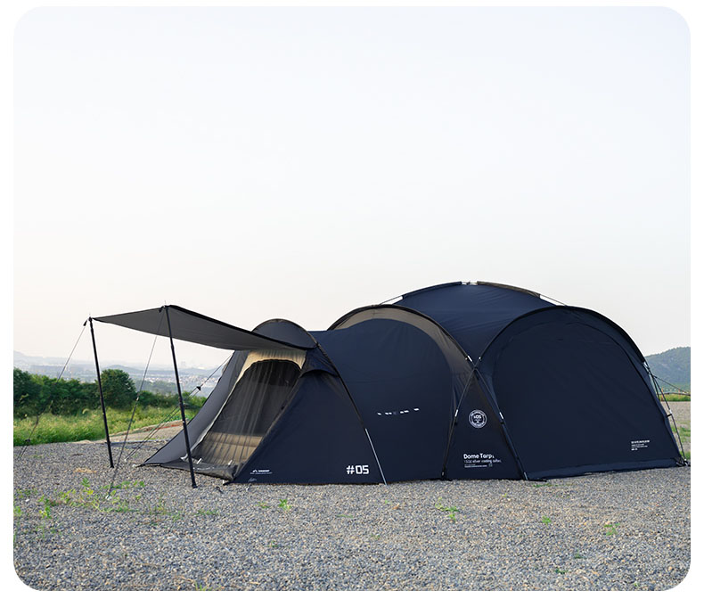 Shinetrip Dome Shelter V2 Tarp PU3000 Silver Coated Black Khaki Green ...