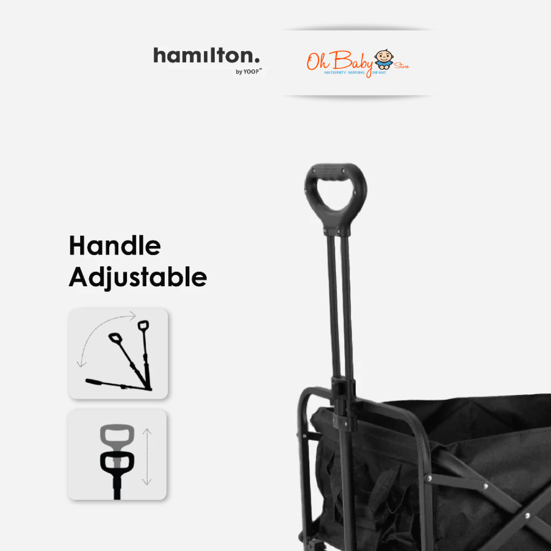Hamilton Flexi-Fold Wagon Multifunctional up to 60kg FreeGift for ...