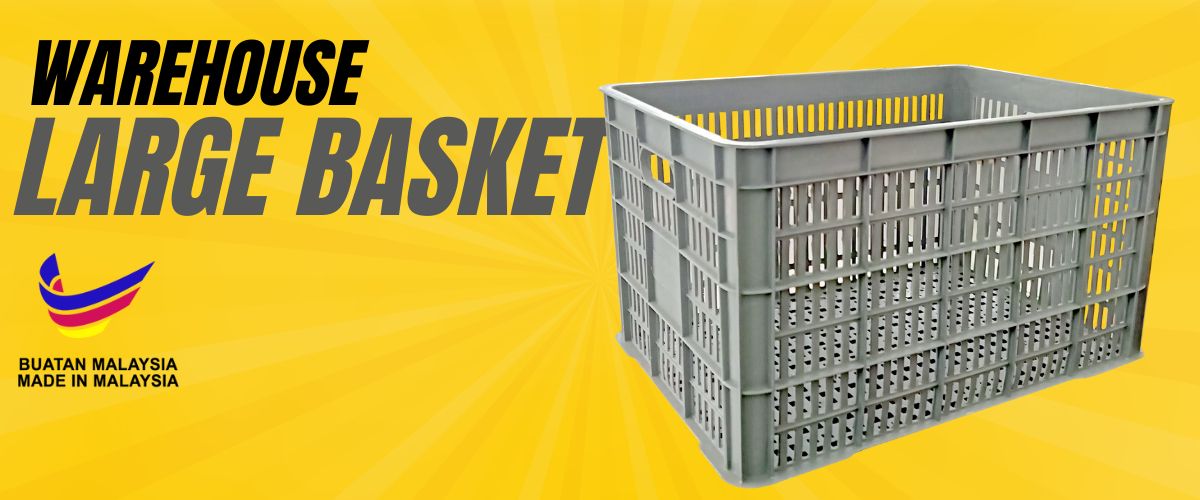 Multipurpose Industrial Stackable Basket Heavy Duty Plastic Factory ...