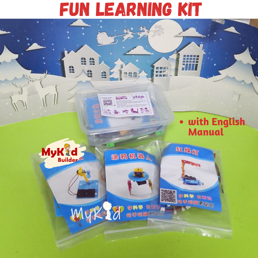 DIY Litar Elektrik Mainan Kanak Project MyKid Science Kit DIY Electric ...