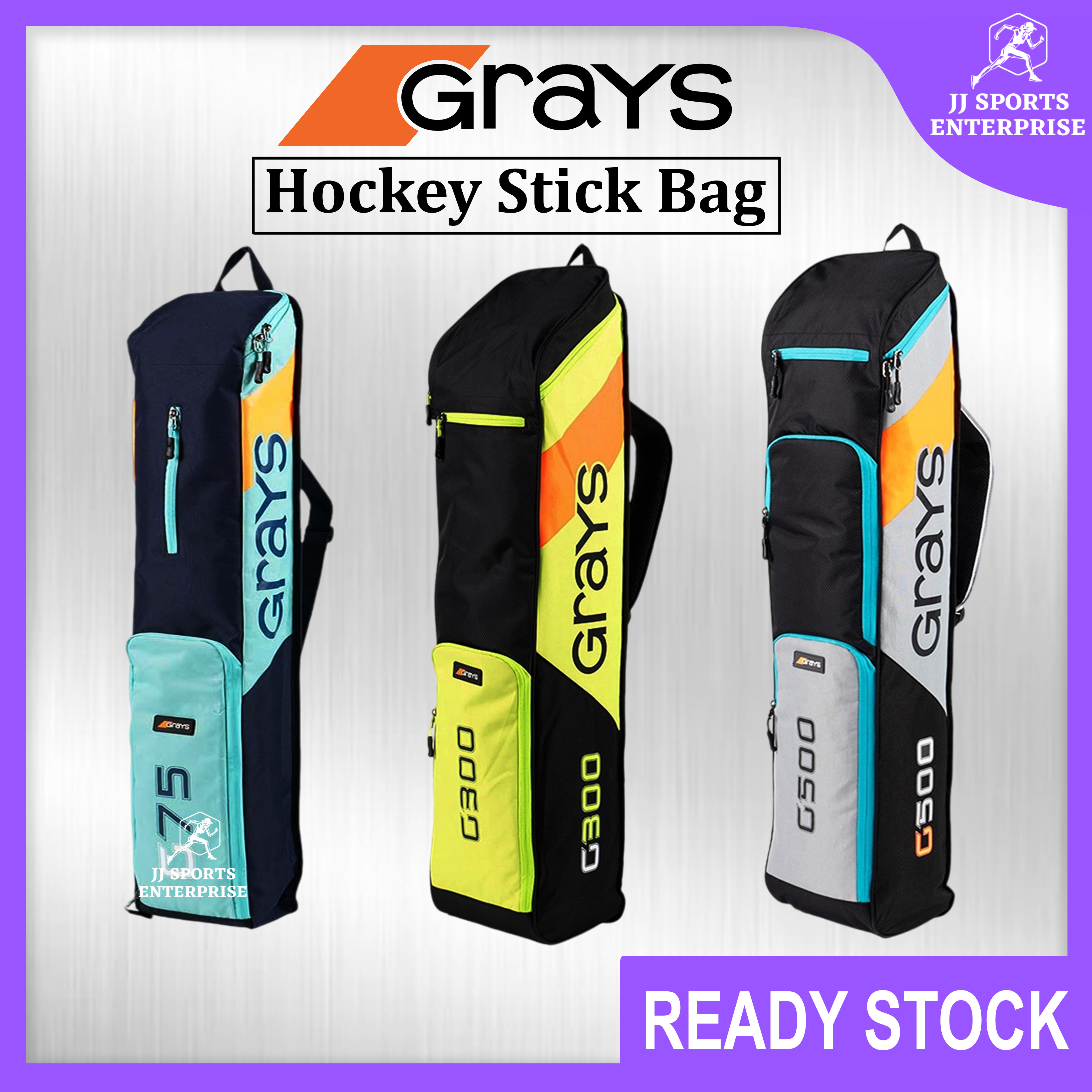 Grays Hockey Bag Hockey Stickbag Beg Hoki Beg Kayu Hoki Grays Hockey ...