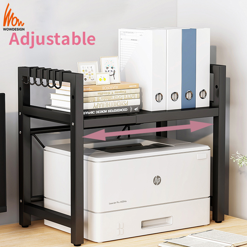 Printer Shelf Printer Rack Multi-Layer Desktop Organizer Document Rack ...