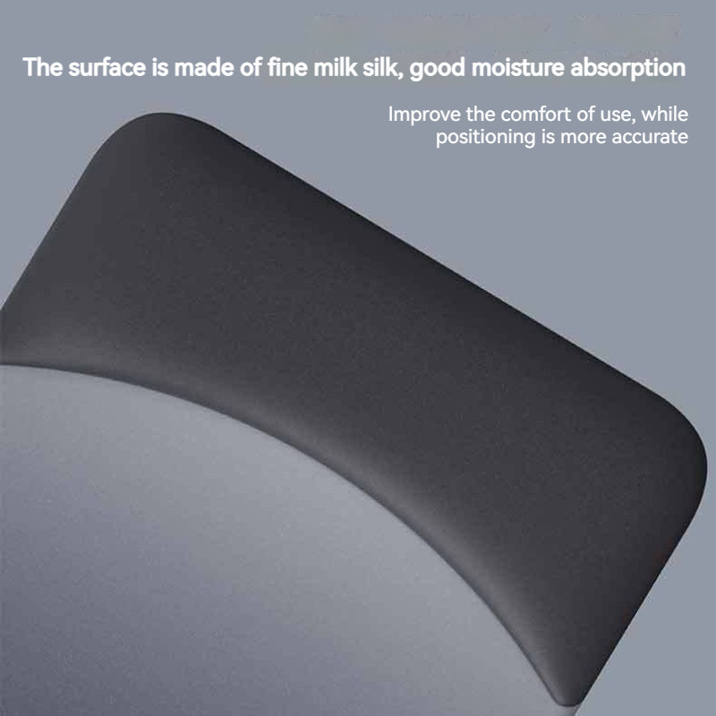 【MY】Silicone Mouse Pad With Wrist Support Gel Mouse Pad Non-Slip ...