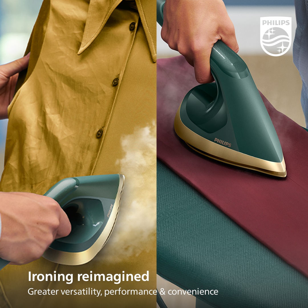 [NEW] Philips All In One Iron 6000 Series Stand Steamer Garment Care ...