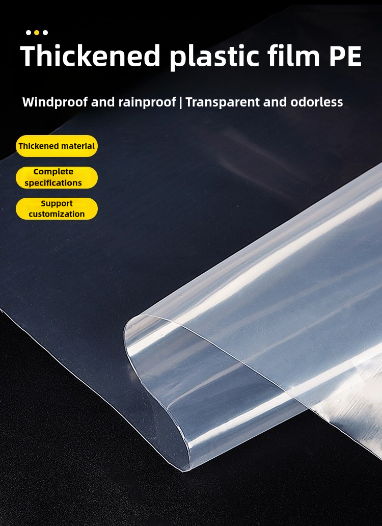 Greenhouse Plastic 19.7ft 26.2ft Lebar Uv Shield Plastic Plastik Tutup ...