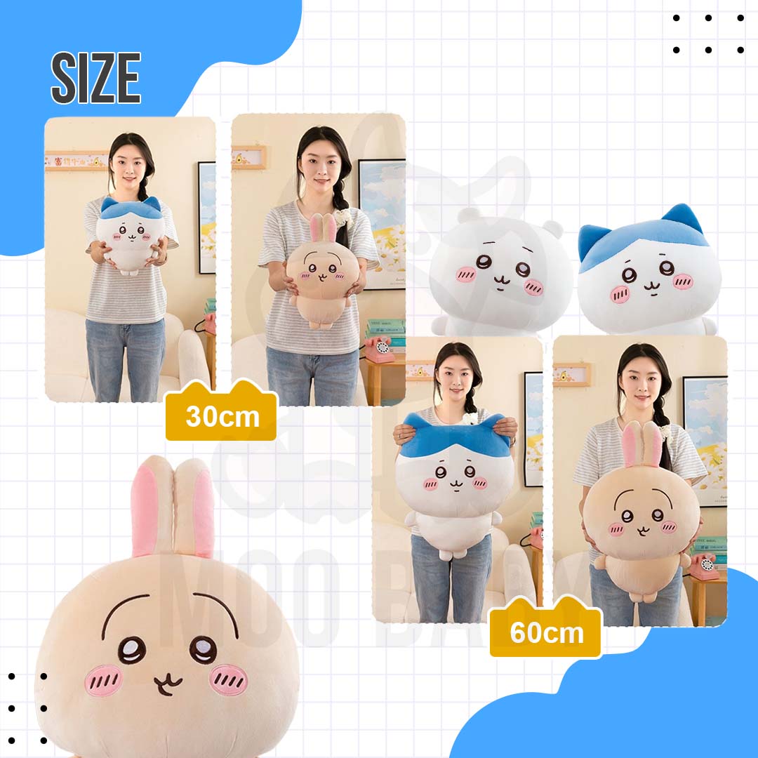 ⭐Moo Baby Mainan Lembut Chiikawa Doll Cute Plush Plushie Cute Chikawa ...