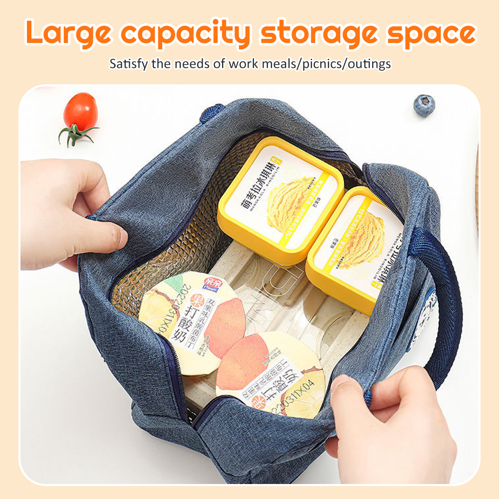 lakoe Cute Lunch Box Bag Kids Lunch Bag Waterproof Lunch Bag Insulated Lunch Bag Thermal Office ...