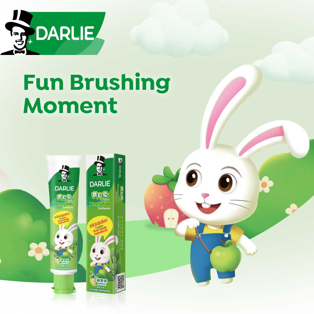 DARLIE Bunny Kids Apple Toothpaste 40g | Shopee Malaysia