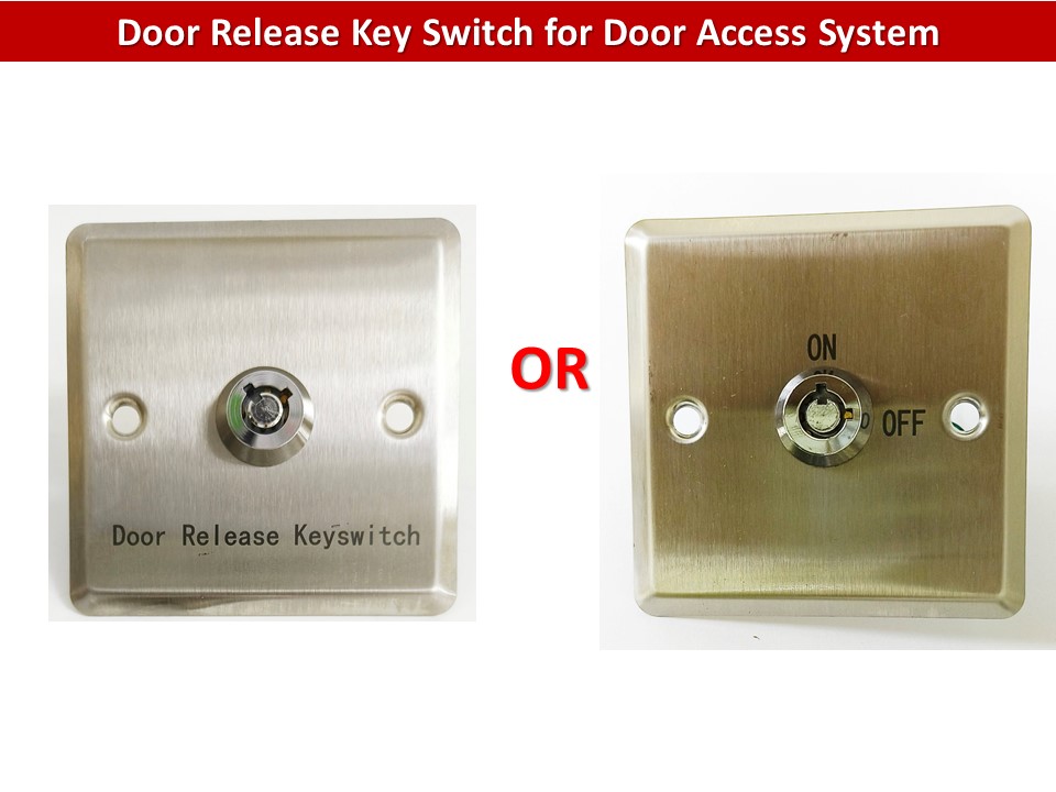 Door Release Key Switch (Bypass Key Switch) for Door Access System ...