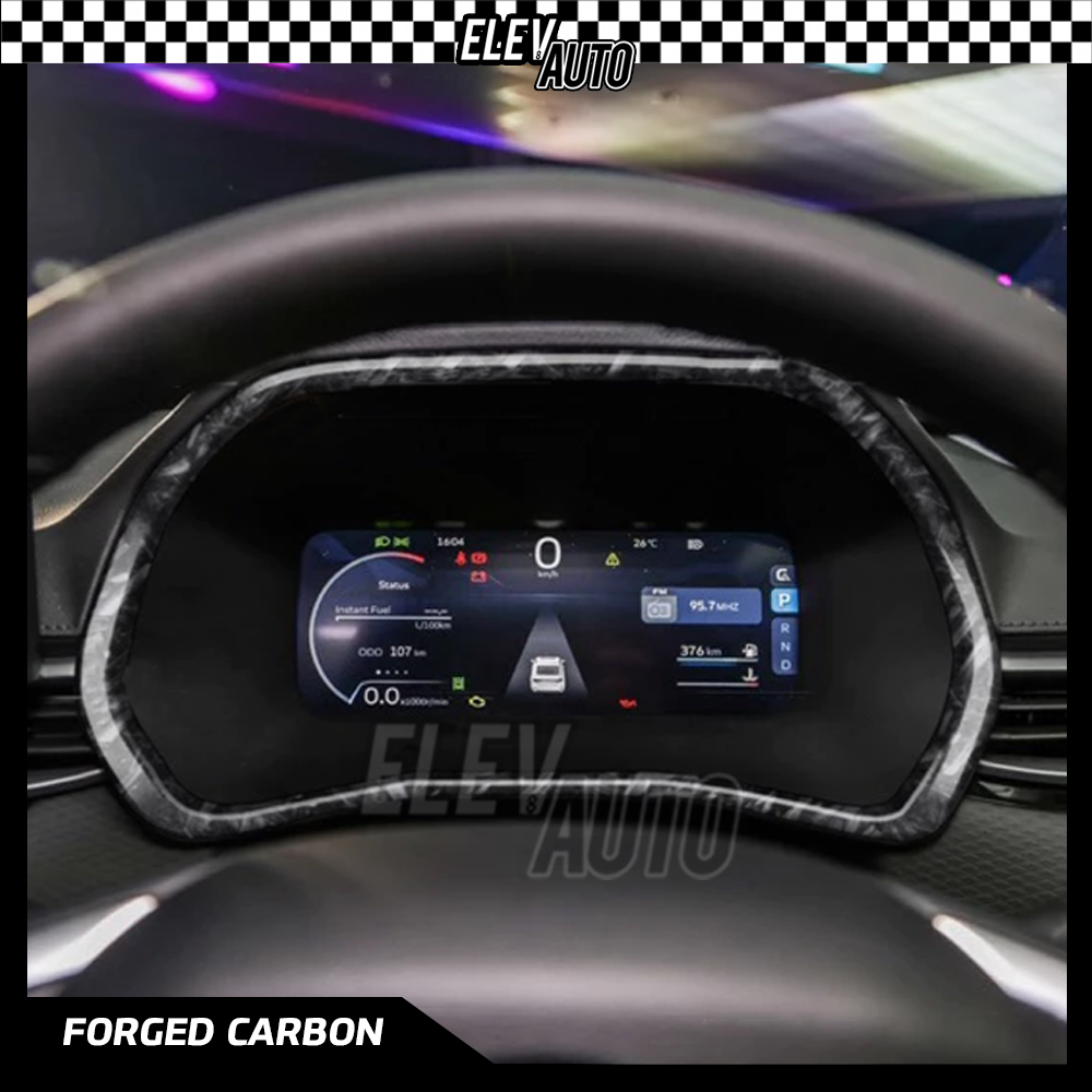 Proton S70 Meter Panel Trim Carbon Black Interior Accessories 2023 2024 ...