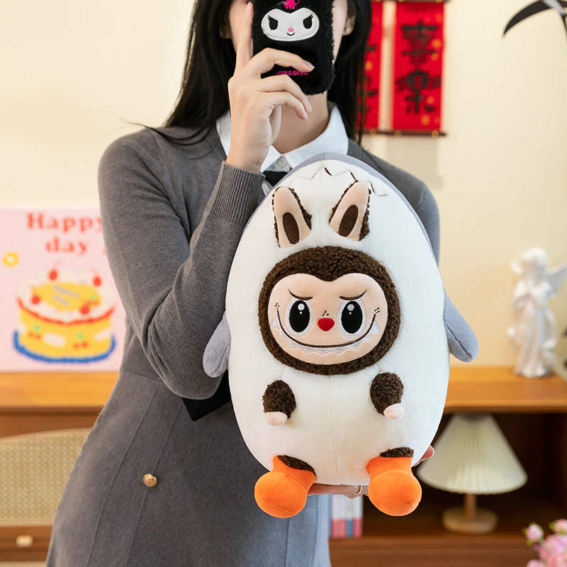 Shark Labubu Plush Toy Cartoon Cute Soft Comfort Plushie Stuffed Toys ...