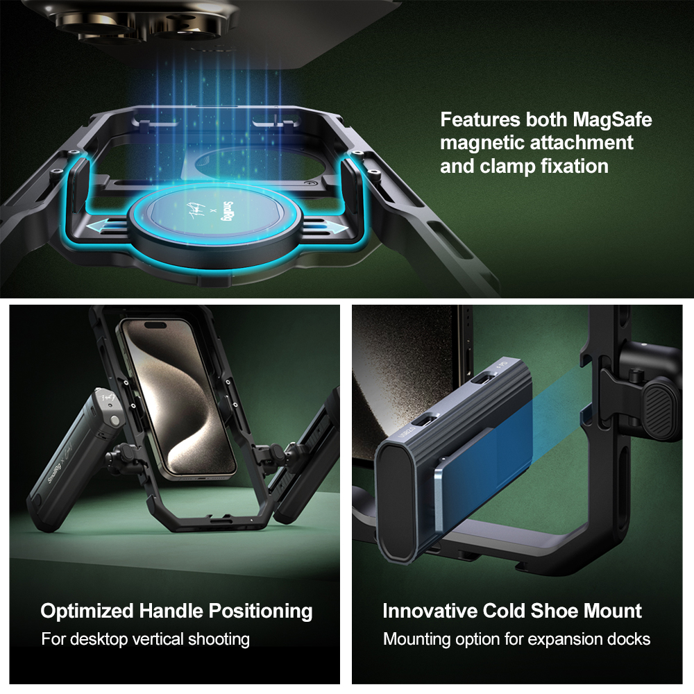 SMALLRIG X BRANDON LI ALL-IN-ONE MOBILE VIDEO KIT FULL QUICK RELEASE CO ...