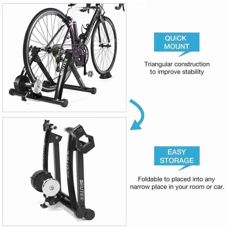 DUETER Bike Trainer MT04 Basikal Indoor Exercise MTB RB Roller Bicycle ...