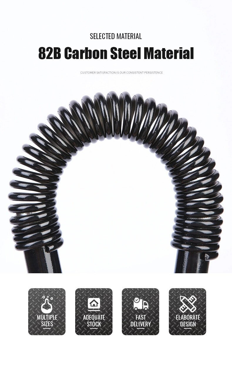 Power Twister Resistance Bar - Spring Bar for Chest and Arm Strength ...