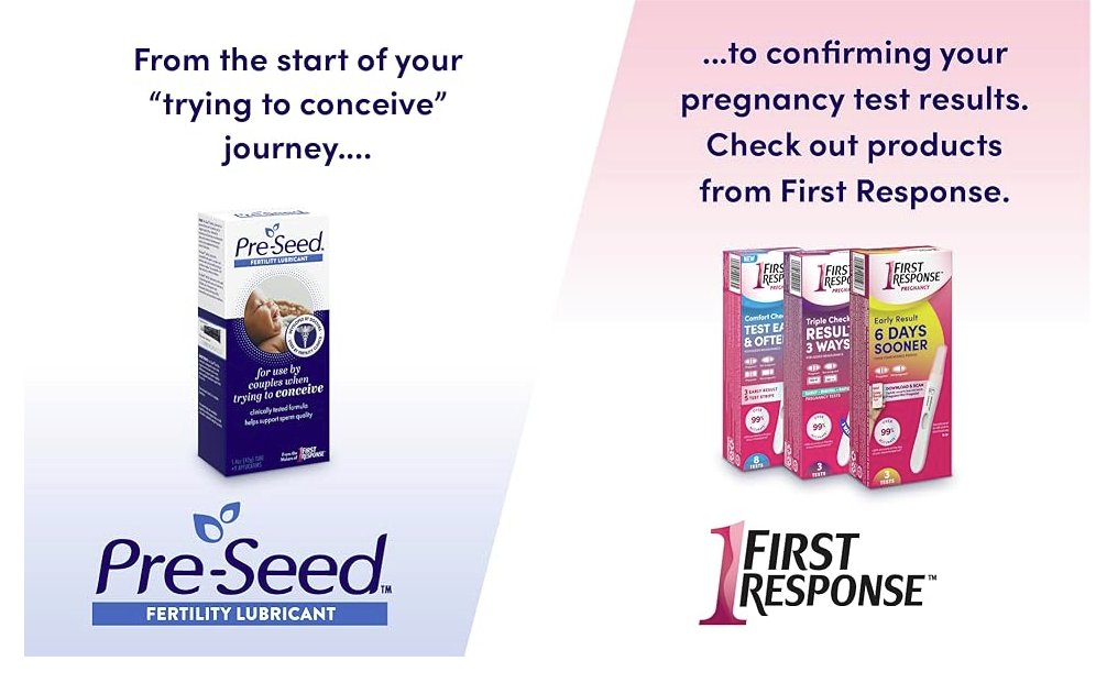 Pre-Seed Fertility Lubricant 40g + 9 applicators l Preseed, For Use by ...