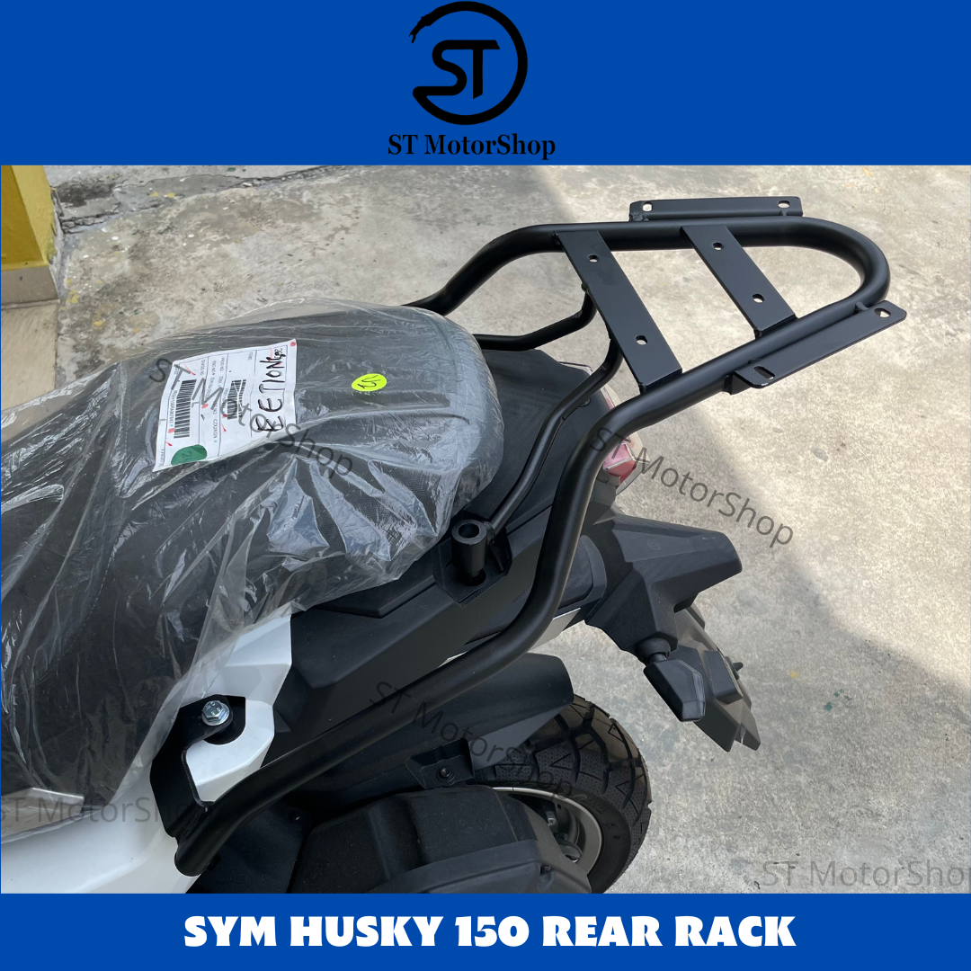 SYM Husky 150 Rear Rack Bracket Bagasi Pemegang Kargo Luggage Rak ...