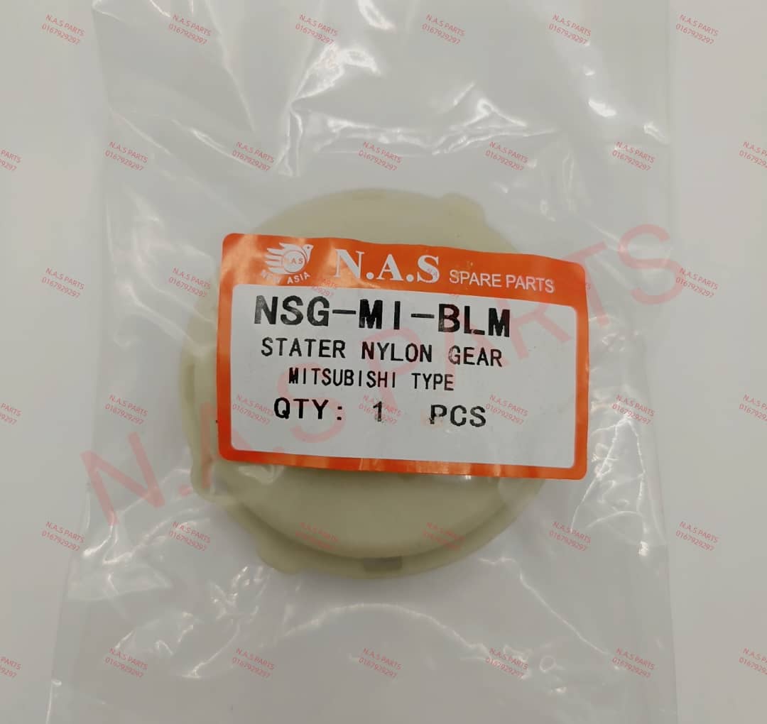 NSG-MI-BLM ORIGINAL BRAND NAS STARTER NYLON GEAR 41T (MITSUBISHI TYPE ...