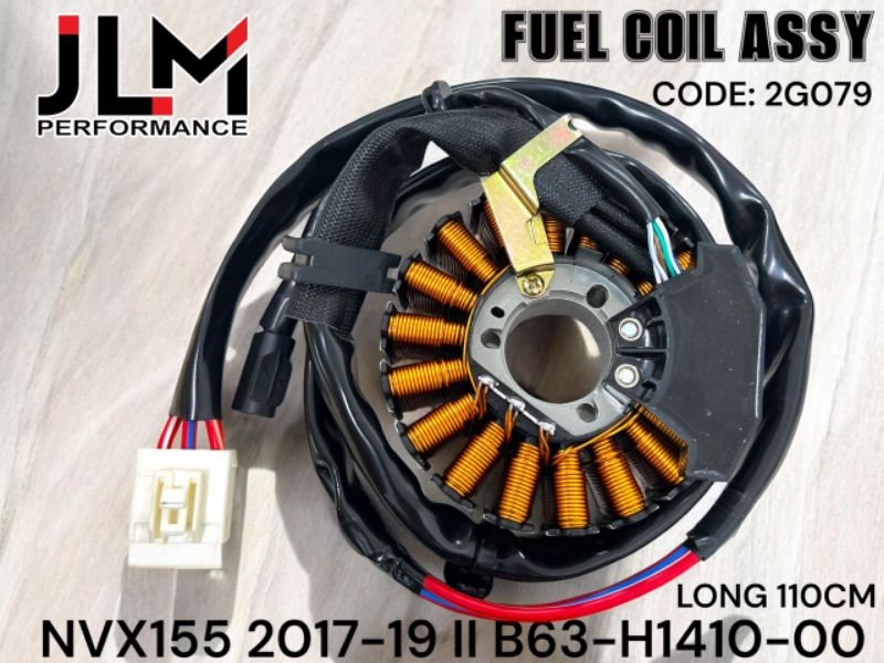 JLM NVX 155 V1 NVX155 V2 FUEL COIL ASSY MAGNET COIL ROTARY COIL ...