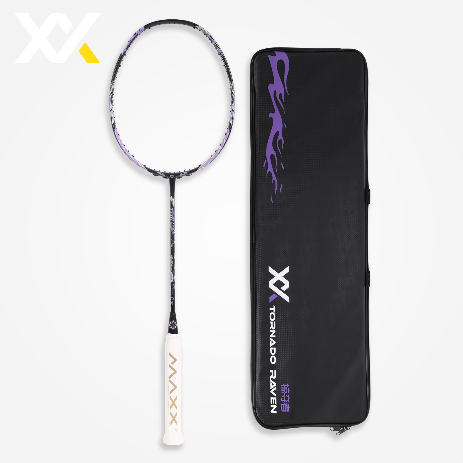 (NEW) MAXX Tornado Raven Pro Racket 40T High Modulus Graphite (Free JP ...