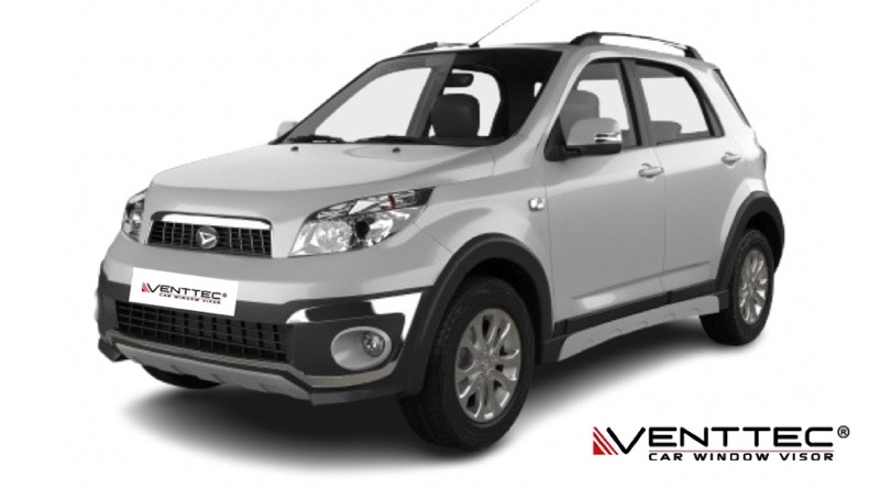 Daihatsu Terios J200 (5 Seater) 2006-2017 Venttec Door Visor / Window ...