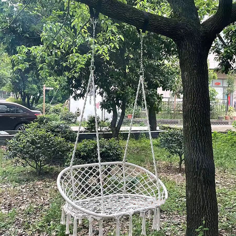 Double Seat Hammock Chair Hanging Swing Kerusi Buaian Buai for Indoor ...