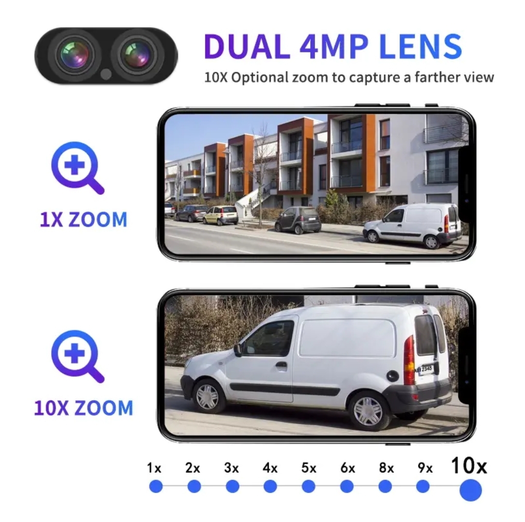 [New Arrival] EseeCloud / iPPro 8MP / 4MP 10x Optical Zoom Dual Lens ...