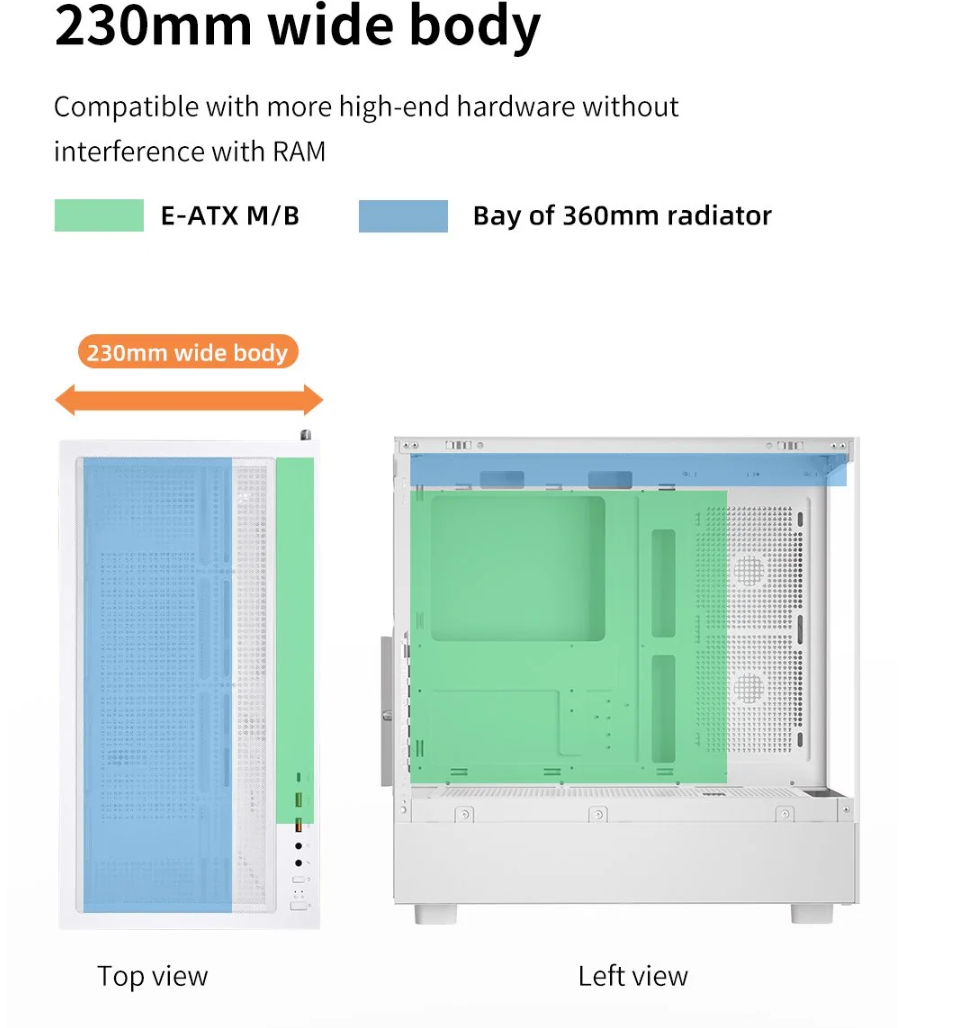 # Segotep Endura Pro+ EATX T.G PC Case With 3 x 120mm ARGB Fans Pre ...