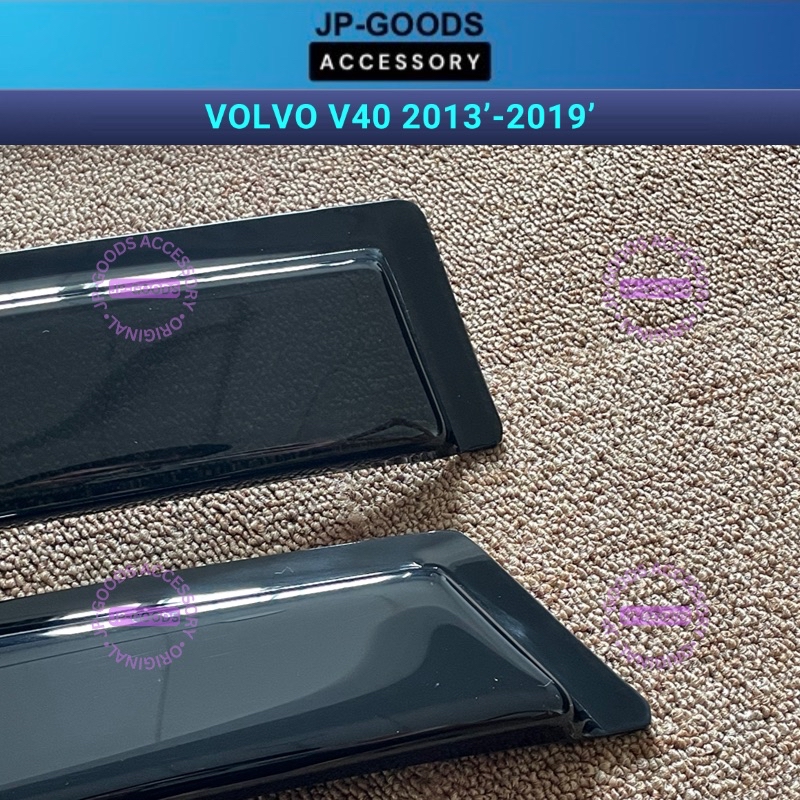 Volvo V40 2013-2019 Venttec Door Visor / Window Vent Visor Deflectors ...