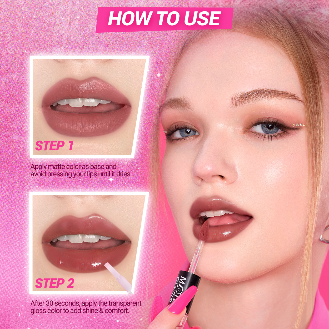 [MUST BUY!!] DAZZLE ME 24/7 Wonderfullip Serum Hydrate Lips with Color ...