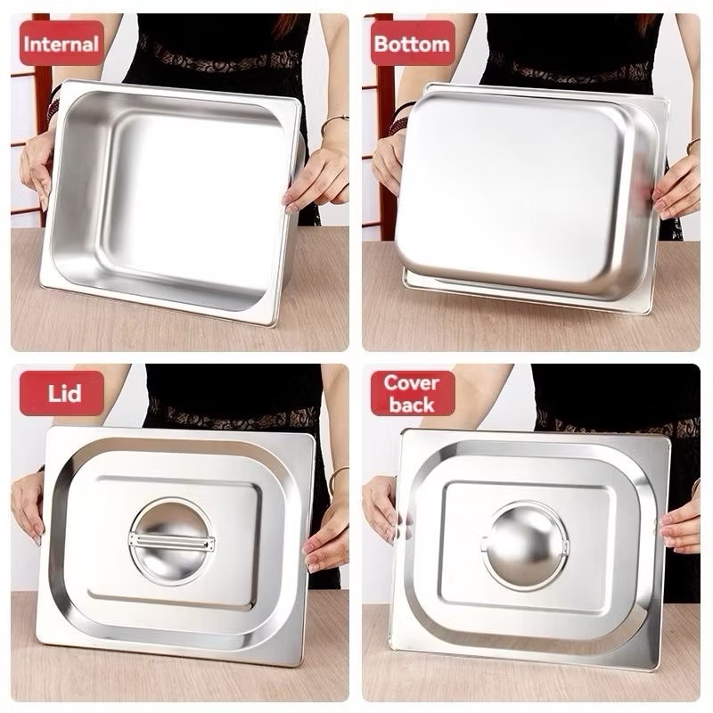 Mk.Wares S/Steel 1/1 Fullsize Food Pan Tray/Buffet Tray/Tray Buffet ...