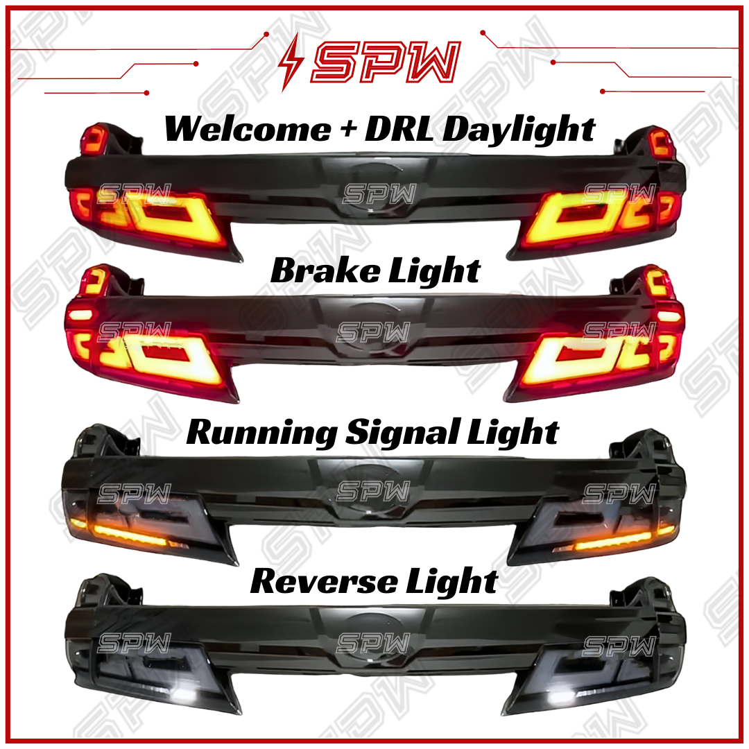 Toyota Alphard Vellfire (2015-2022) Modellista Tail Lamp Tail Light ...