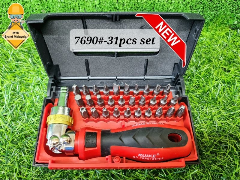 6 in 1 Ruike 1000V Changeable Insulated Screwdrivers Set with Magnetic ...