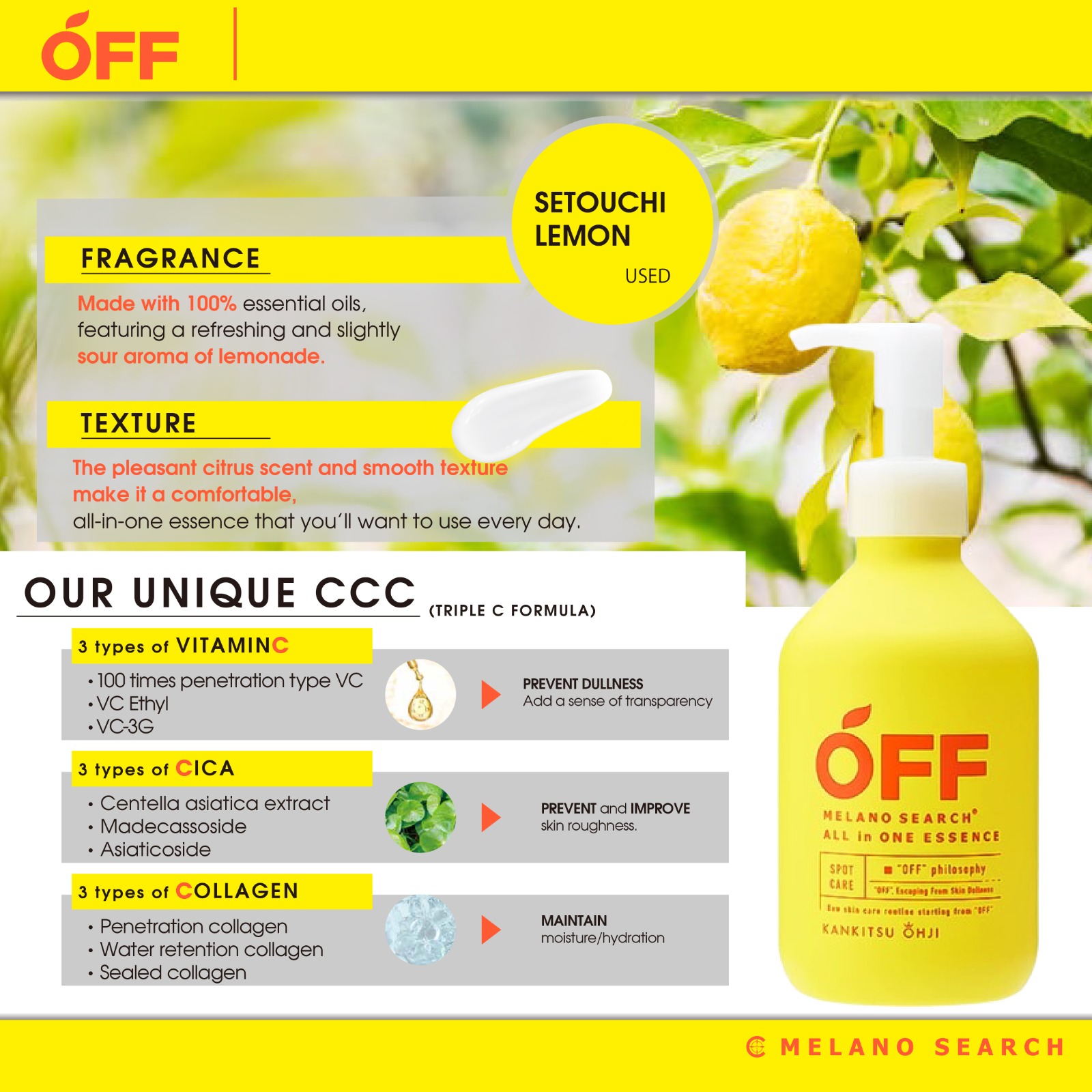 Kankitsu Ohji MS All In One Essence 180ml - Vitamin C Cica Collagen ...