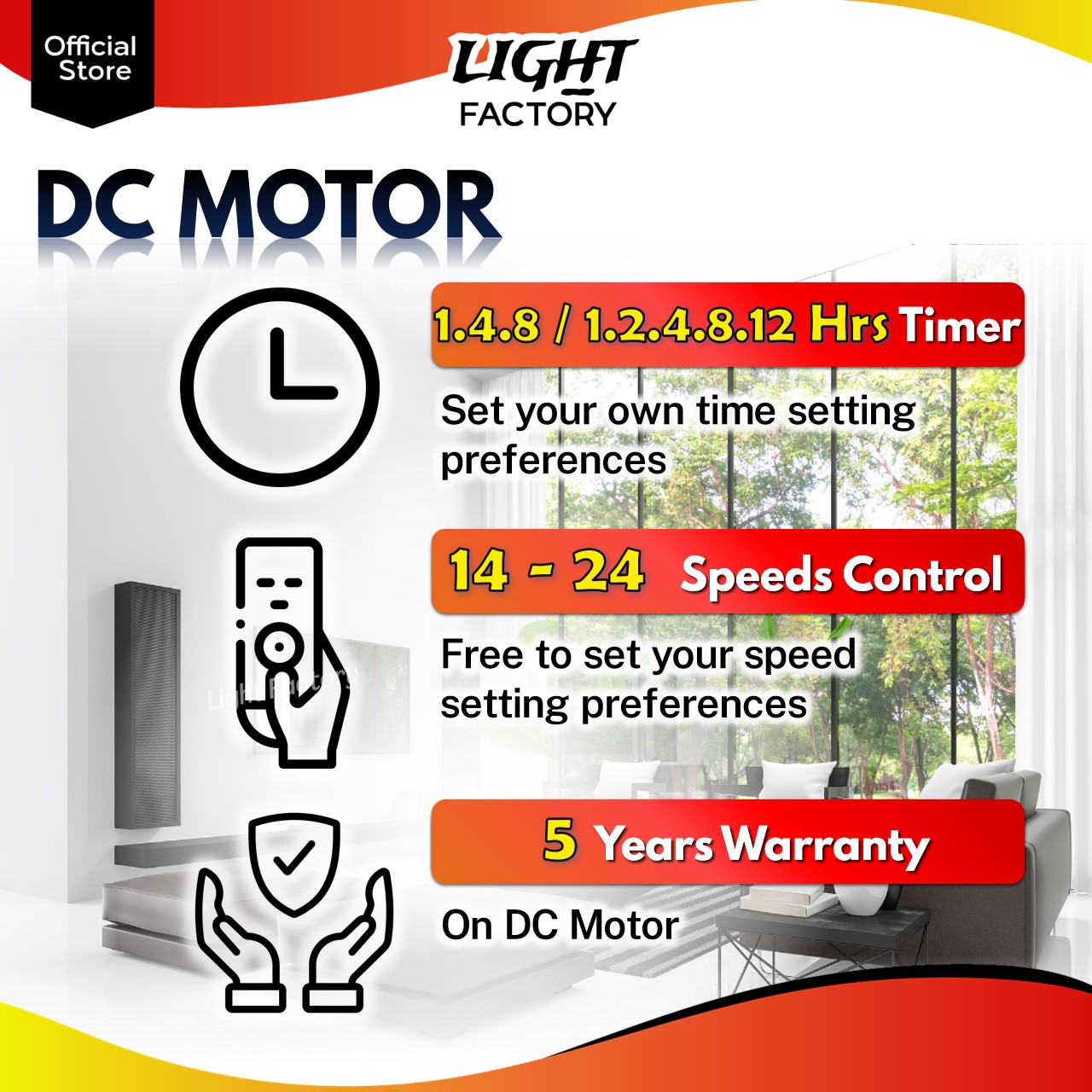 💡LED CEILING FAN💡DEKA F5DC LED PRO / FANZO TURBO LED Champion / ECOLUXE ...