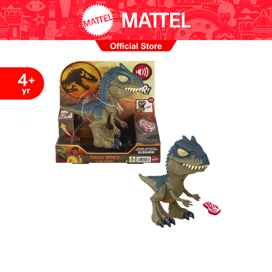 Jurassic World MEGA Roar Allosaurus (HVB43) | Shopee Malaysia