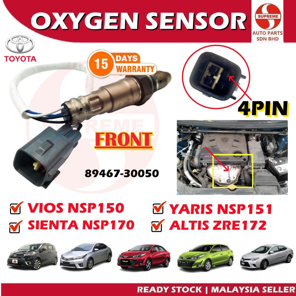 S2U Front Rear Oxygen Sensor O2 Sensor Exhaust Toyota Vios Yaris NSP150 ...