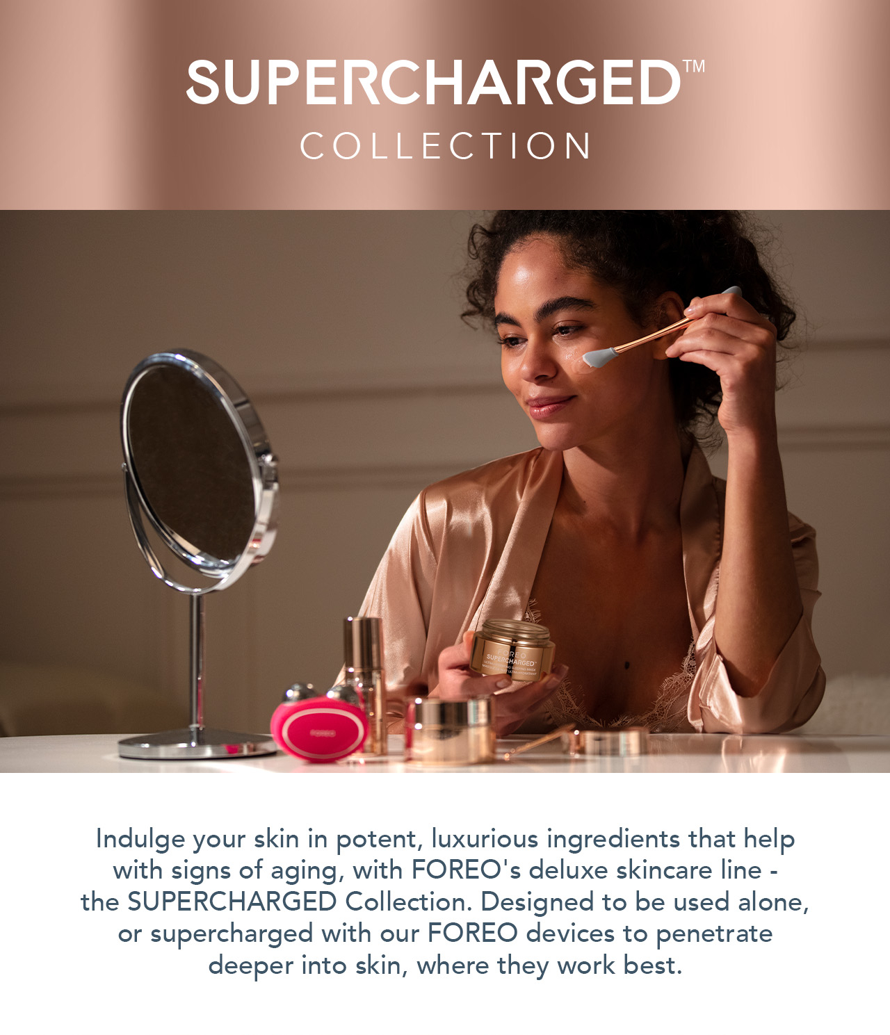 FOREO SUPERCHARGED HA+PGA (Triple Action Intense) Face Moisturizer ...