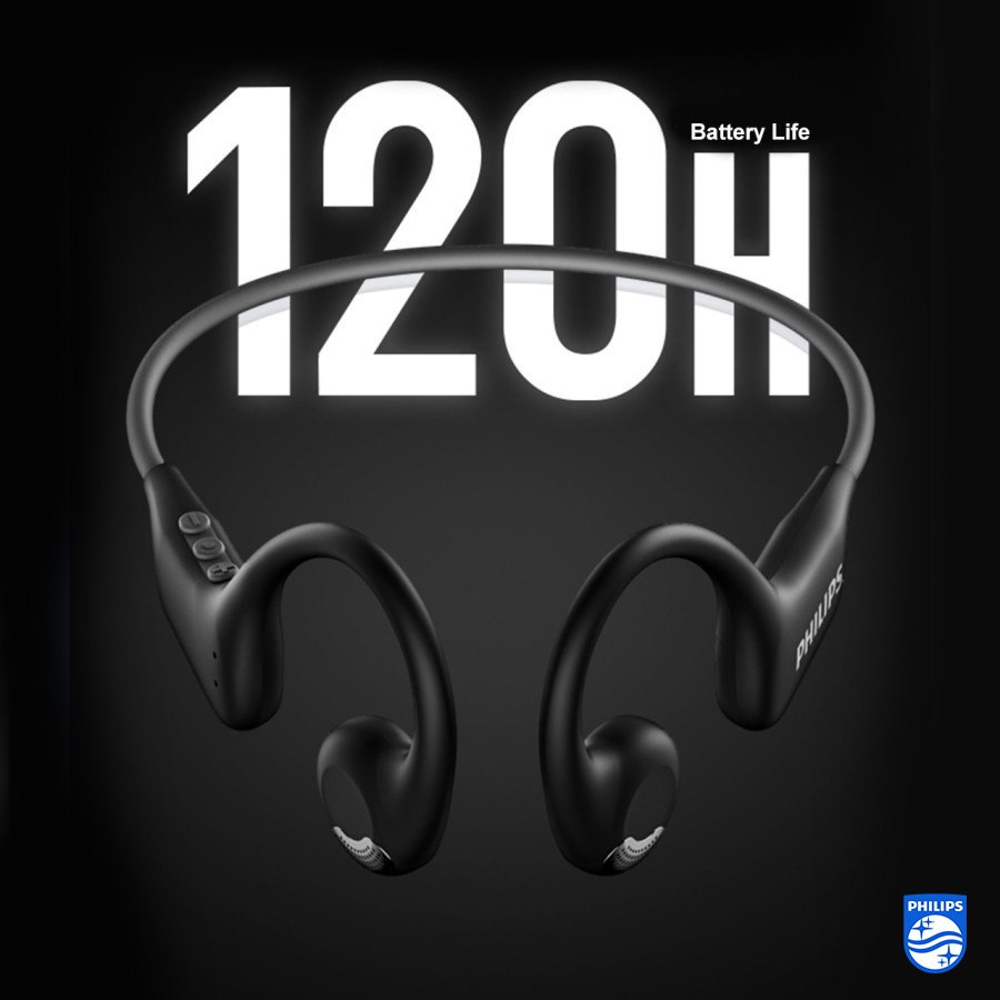 PHILIPS TAA1708 Wireless Headphone Sport | Open Ear Bluetooth Earphone ...