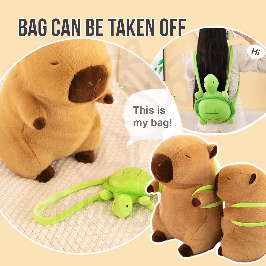 🐮Moo Baby Anak Patung Capybara Kecil Capybara Patung Capibara Doll ...