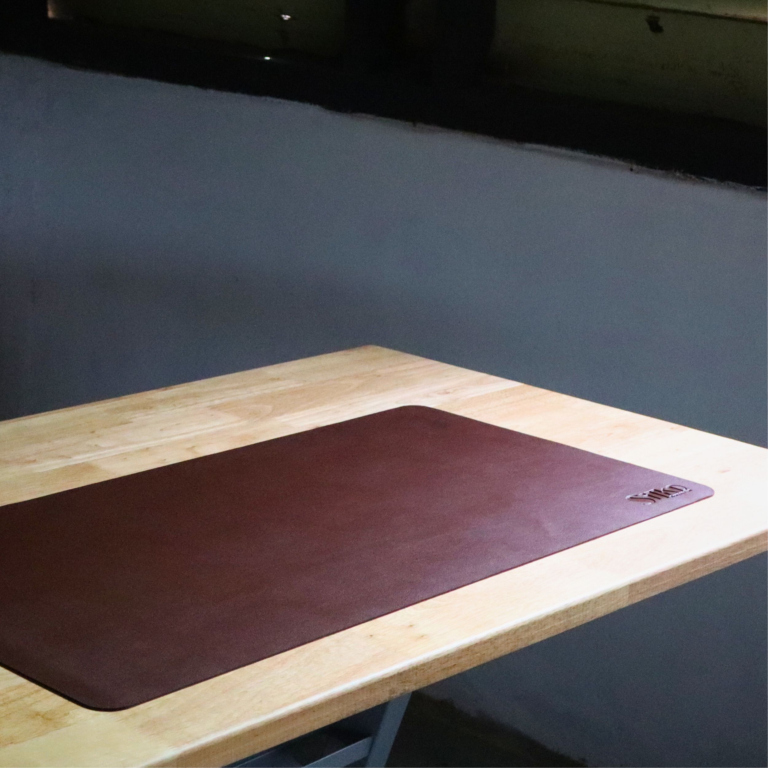 SILKO Mouse Pad made of PVC Leather with Non-Slip feature - BLACK ...