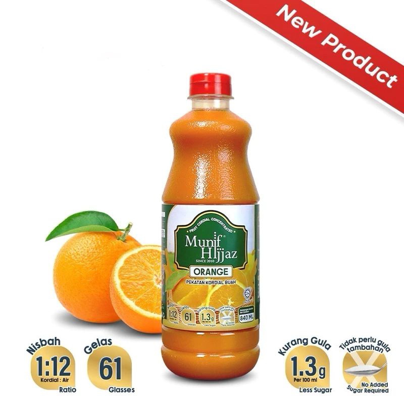 FREE GIFT KORDIAL TANPA GULA PUTIH PERISA ANGGUR LAICI SARSI OREN ...