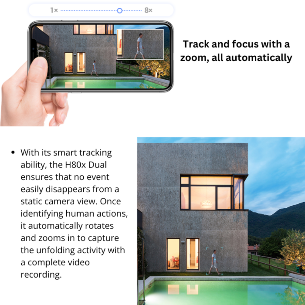 Ezviz H80X Dual 4K/8MP Outdoor/Indoor 360 Pan/Tilt ColorFULL Night ...