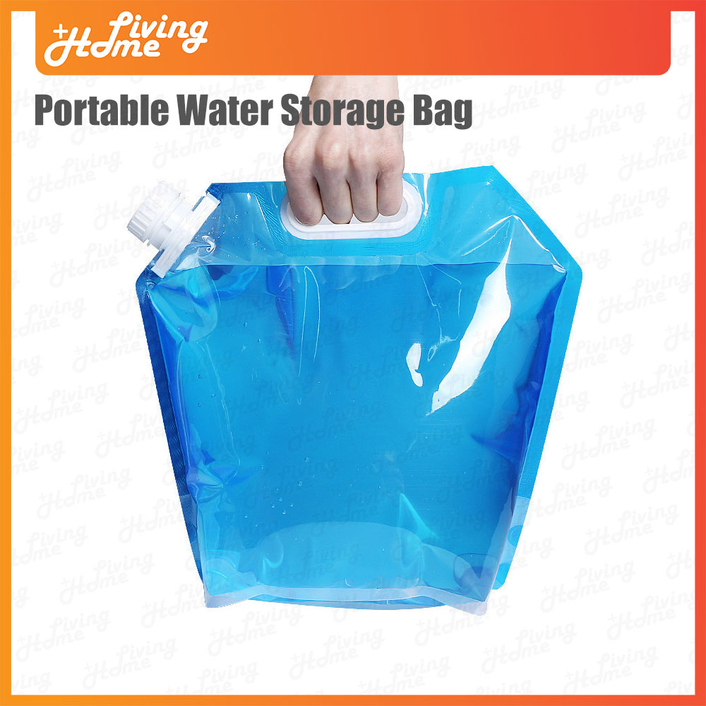 Outdoor Portable Foldable Water Storage Bag Water Beg Air Camping ...