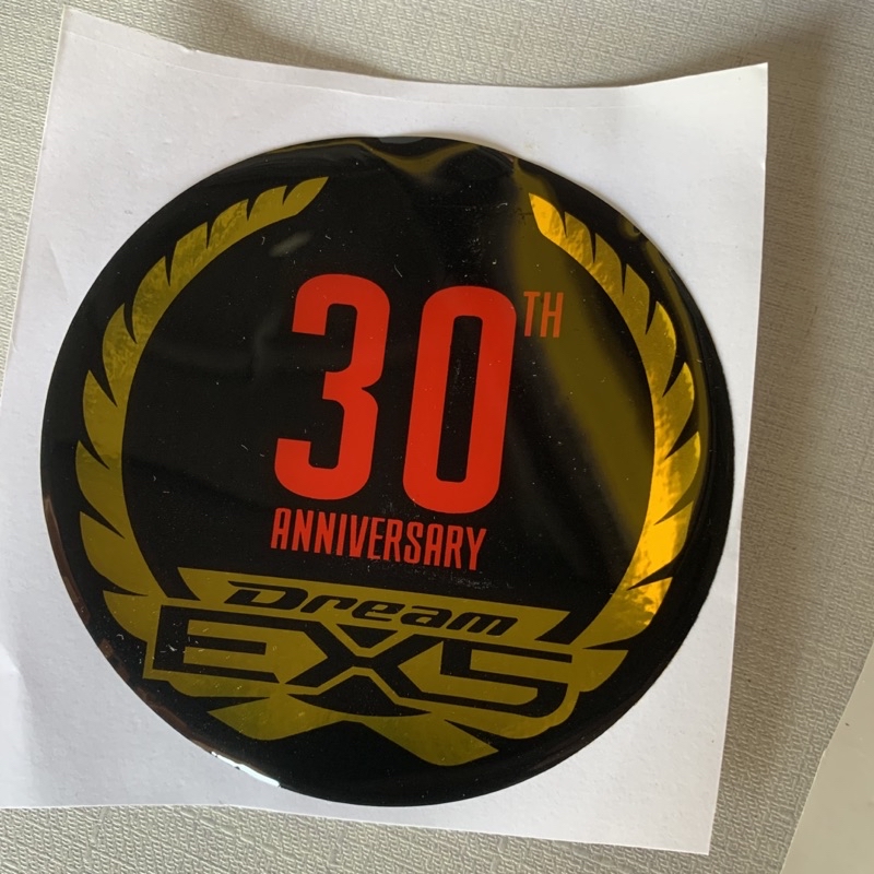 EX5-D EX5 HIGH POWER STICKER EPOXY STICKER TIMBUL 1.5M 30TH 35TH ...