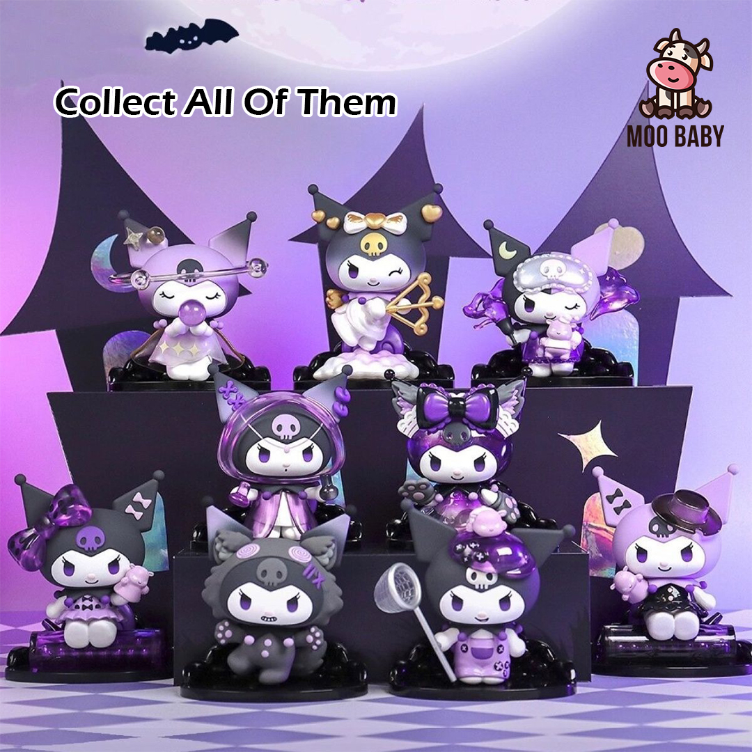 🐮Moo Baby Kuromi Murah Mesteri Box Random Blind Box Set Werewolf Kuromi ...