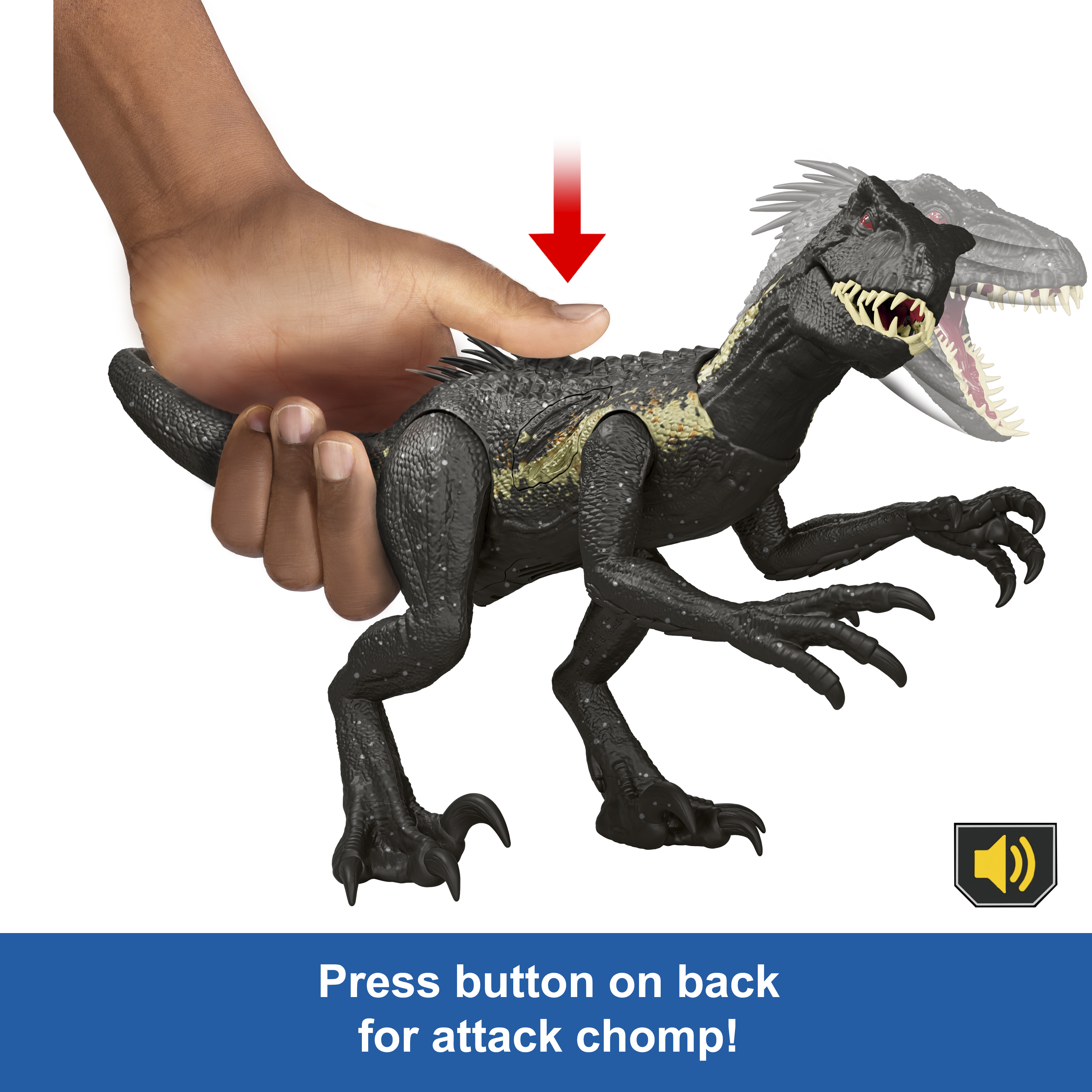 Jurassic World Ultimate Damage Indoraptor with Sound (JCG26) | Shopee ...