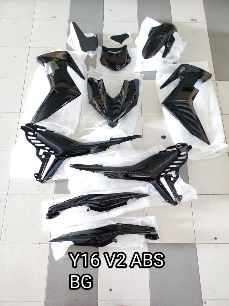 (KOSONG) (V2) Coverset cover set baju motor (HLD) Yamaha y16 y16zr y16 ...