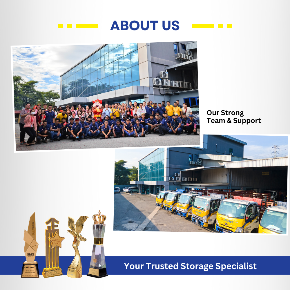 TTF Rack™ (BOLTLESS RACK + MULTI TOOL BOX) (H)152cm(D)31cm (L)122cm 3 ...