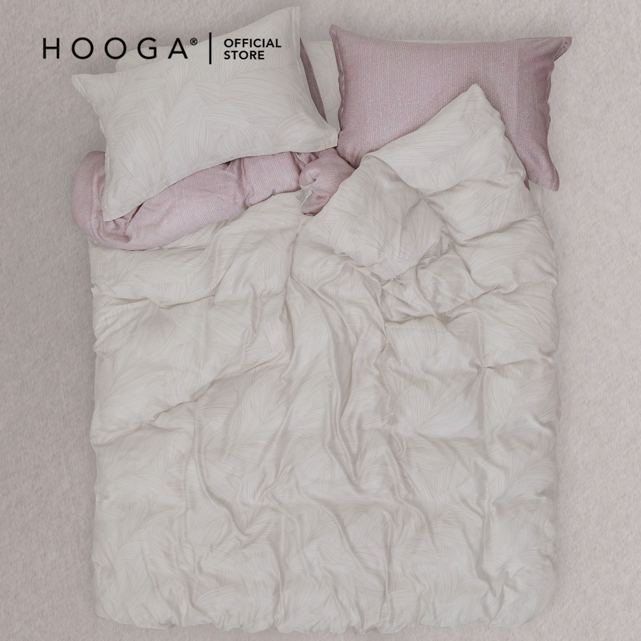 HOOGA Brighton 800TC 100% TENCEL Bedsheet Quilt Cover Set (Orange Label ...