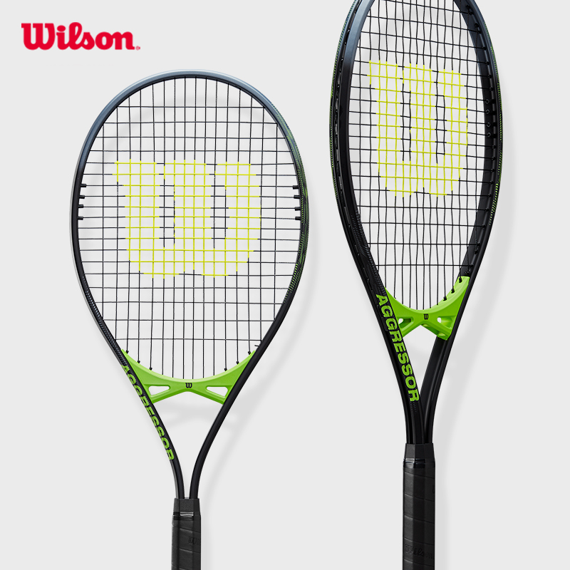 【Beginner Friendly】Wilson Aggressor Recreational Tennis Racket (Pre ...